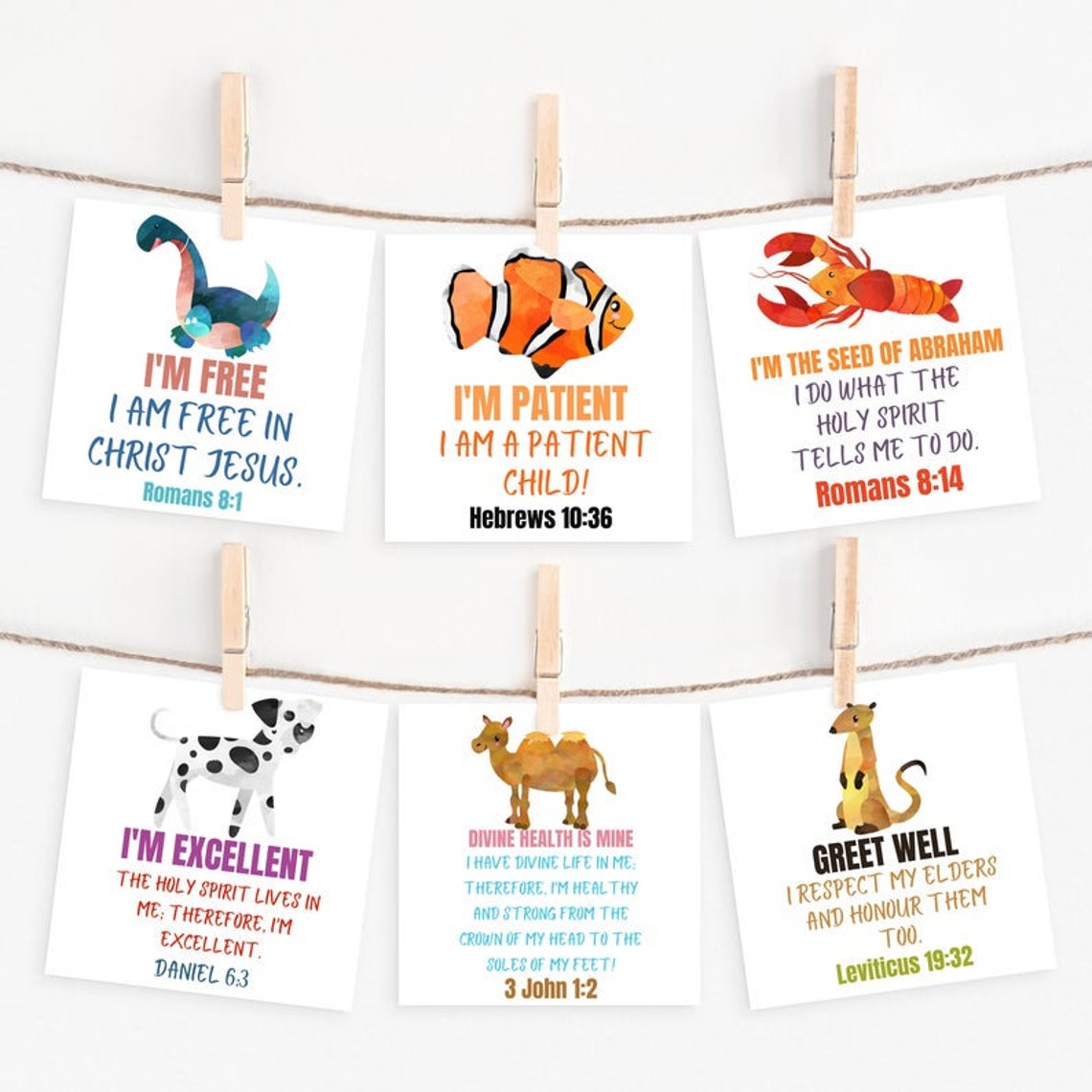 Lunch Box Cards Christian Cards Scripture Printable Bible - Etsy