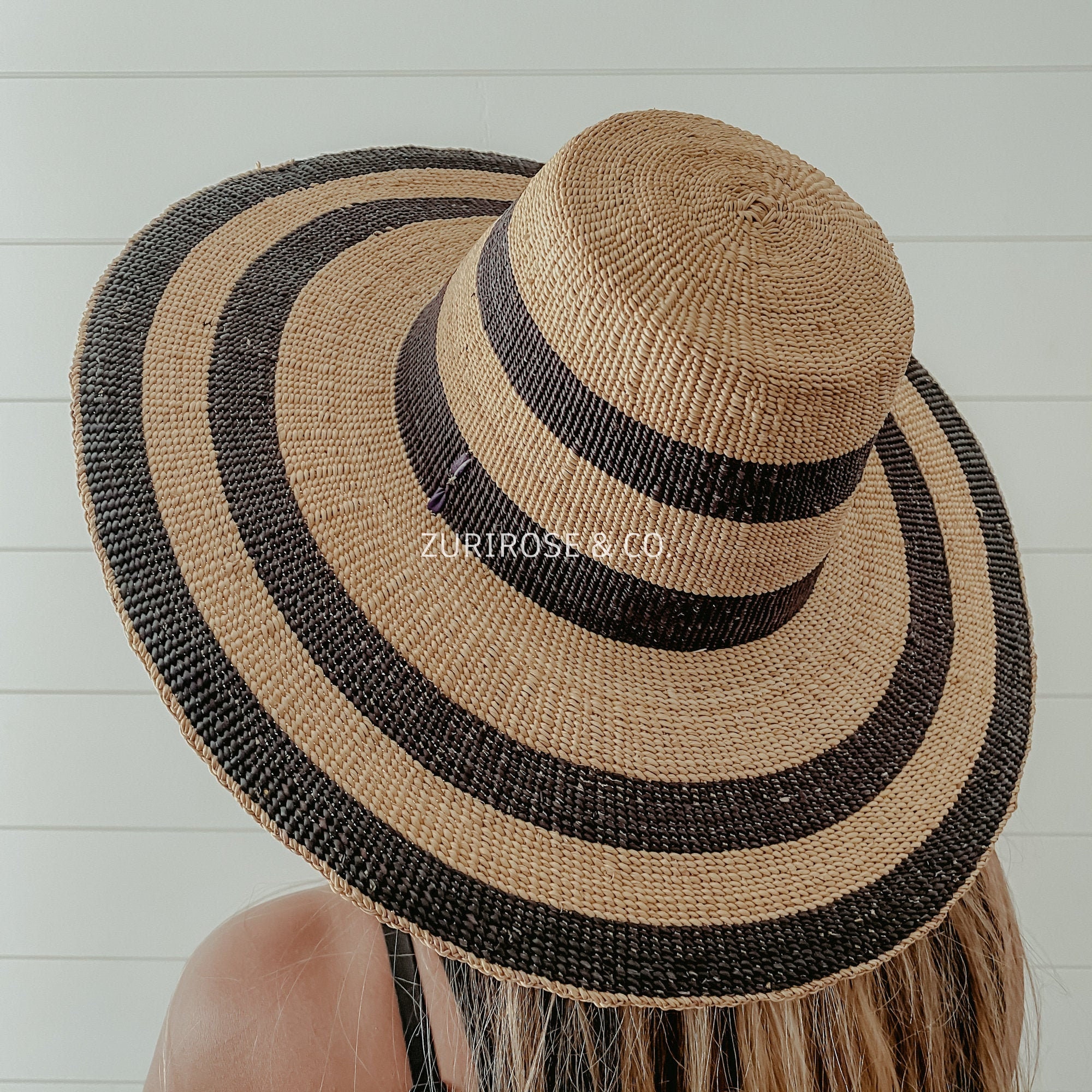 Women African Bolga Hat | African Hat | Farmers Sun Hat | Sun Hat ...