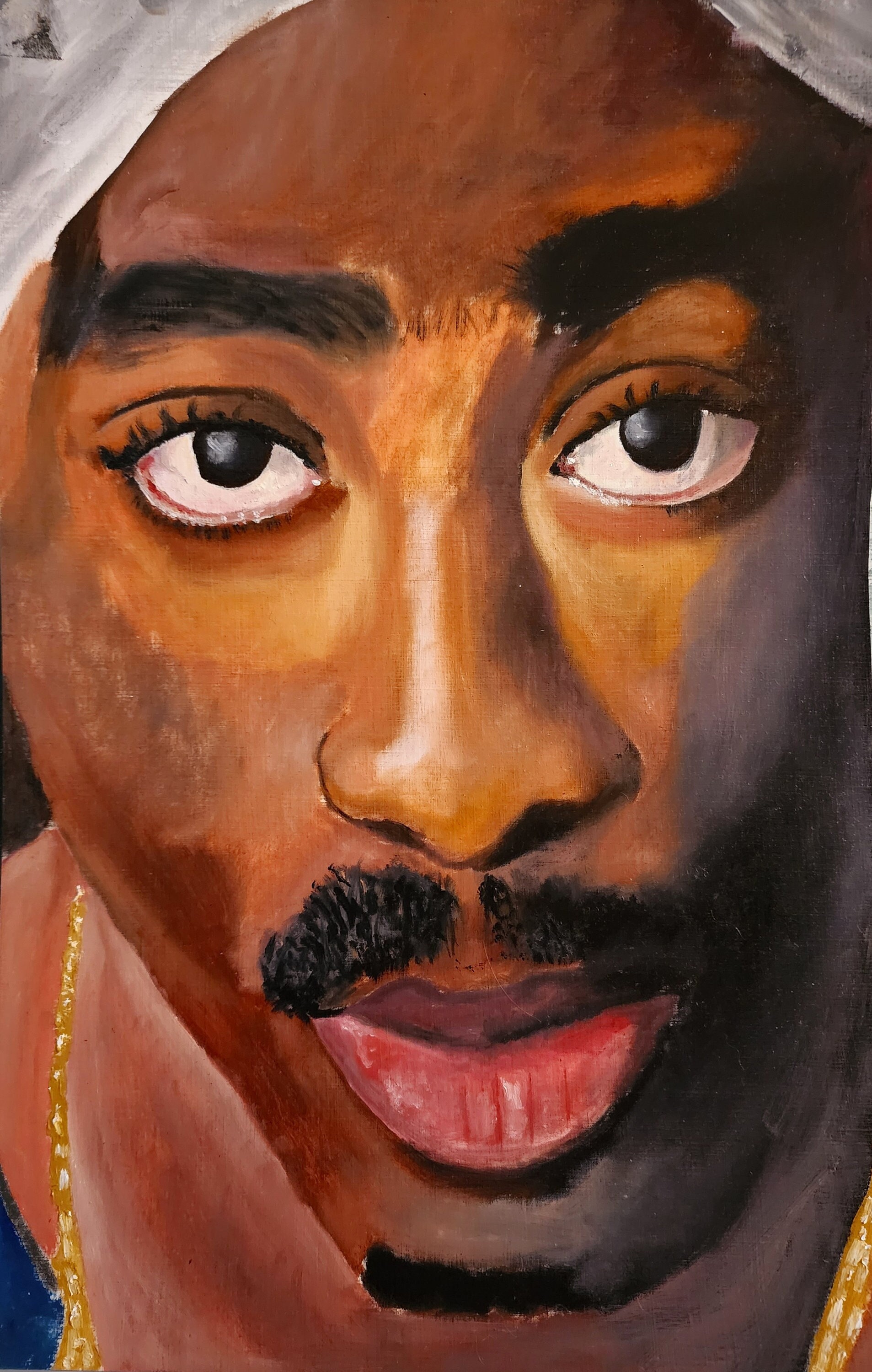 Tupac Oil Painting