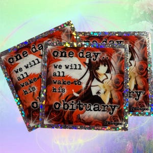 Emo Blingee Anti-fascism Sticker - Etsy