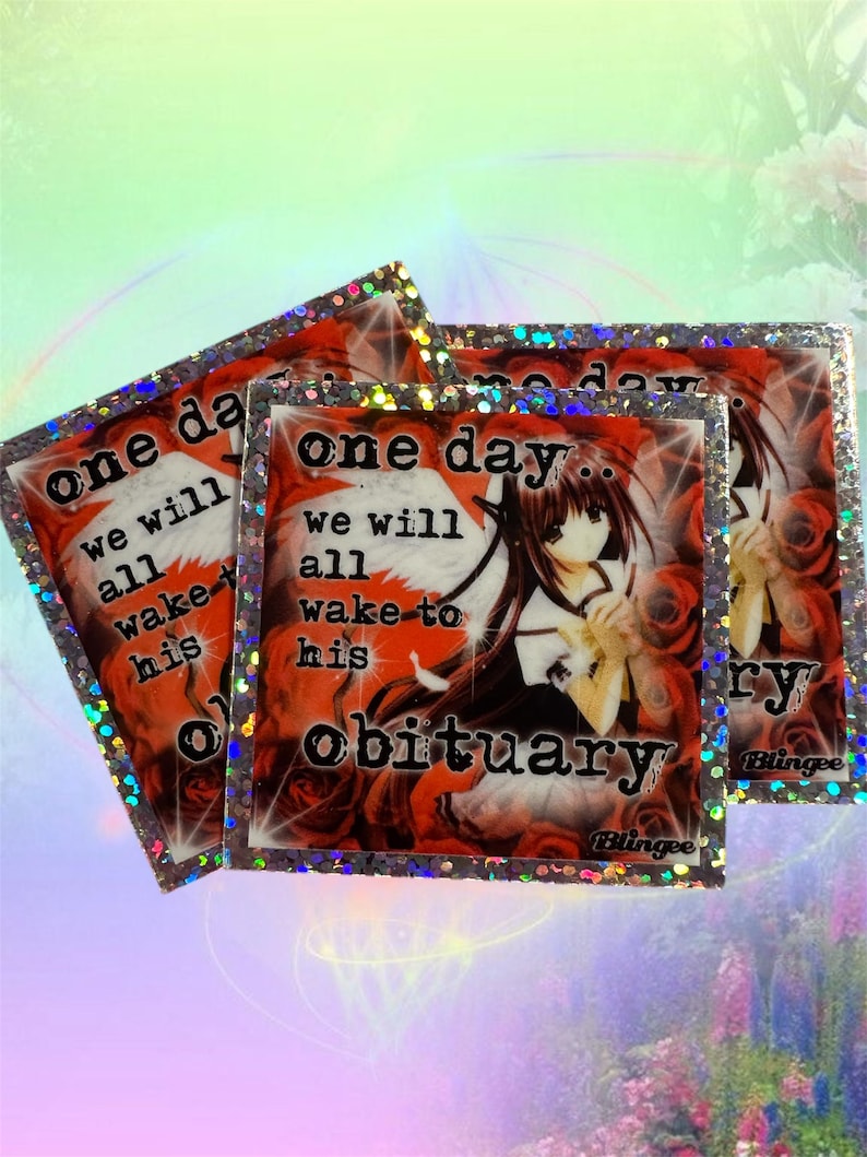 Emo Blingee Anti-fascism Sticker - Etsy