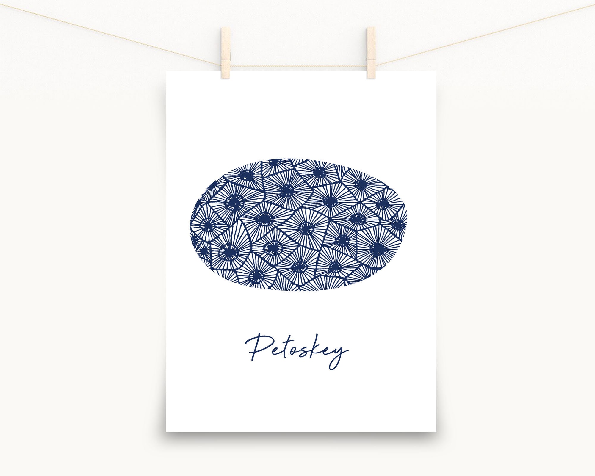Petoskey Stone Coloring Pages