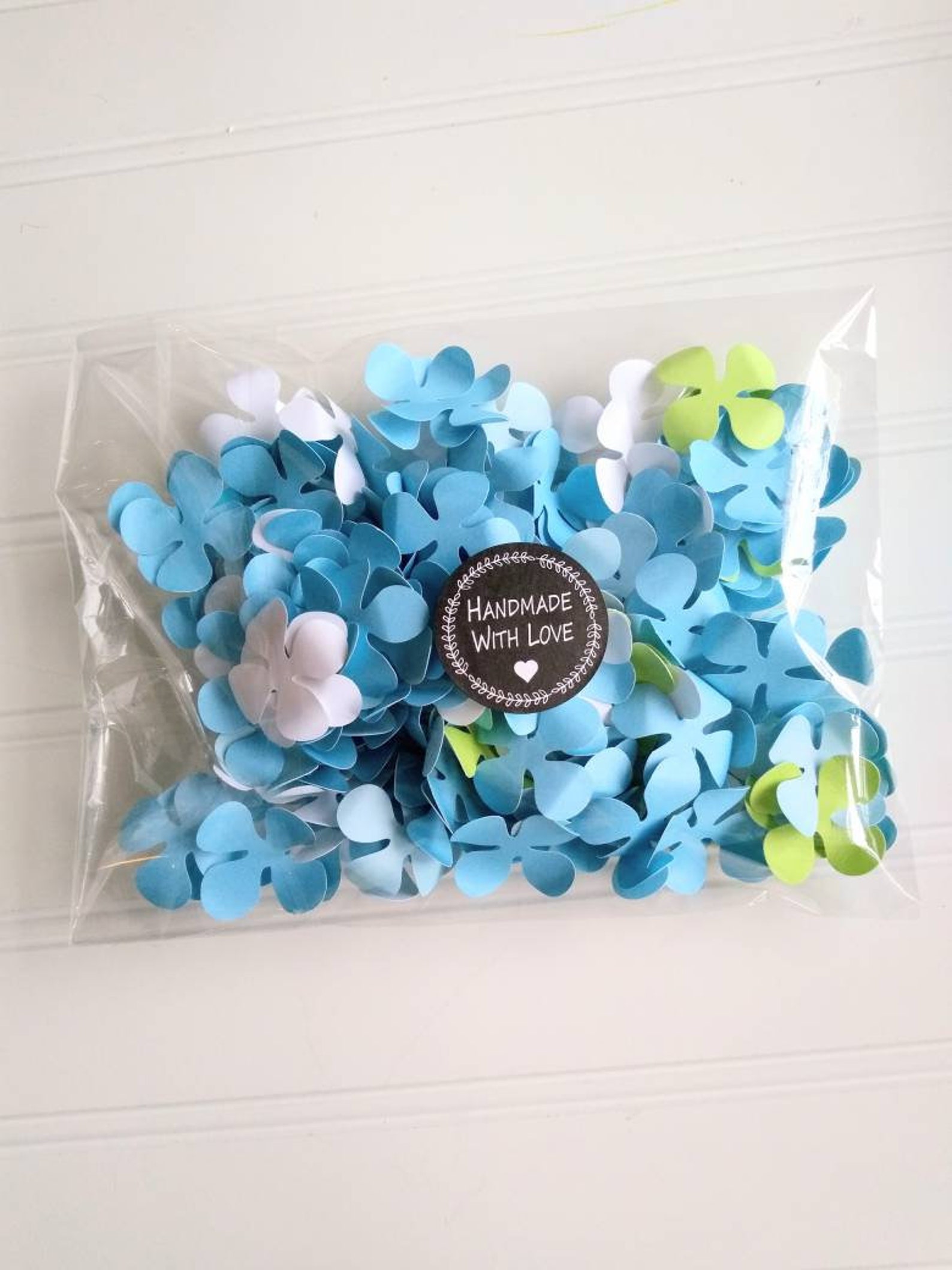 Hydrangea Confetti Paper Hydrangea Confetti Wedding | Etsy