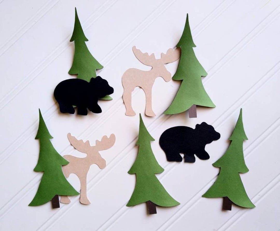 Lumber Jack Party Decorations, Forest Party Decor, Table Confetti ...