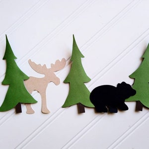 Lumber Jack Party Decorations, Forest Party Decor, Table Confetti ...