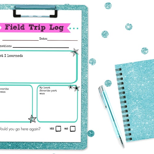 Field Trip Log Field Trip Journal Field Trip Anyone Back to - Etsy