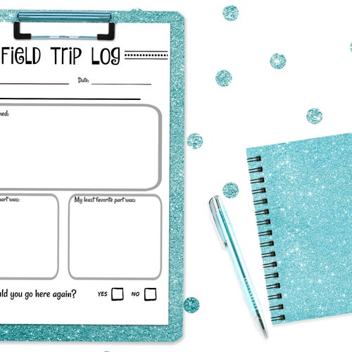 Homeschool Field Trip Log Instant Download - Etsy