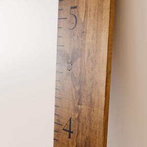 HAND PAINTED Growth Ruler, Growth Chart, Measuring Stick, Kid Ruler ...