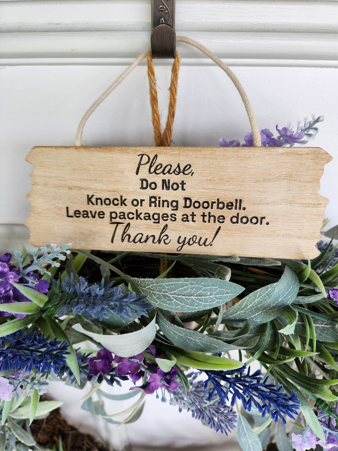 Personalized Do Not Disturb Wood Engraved Sign Do Not Knock - Etsy