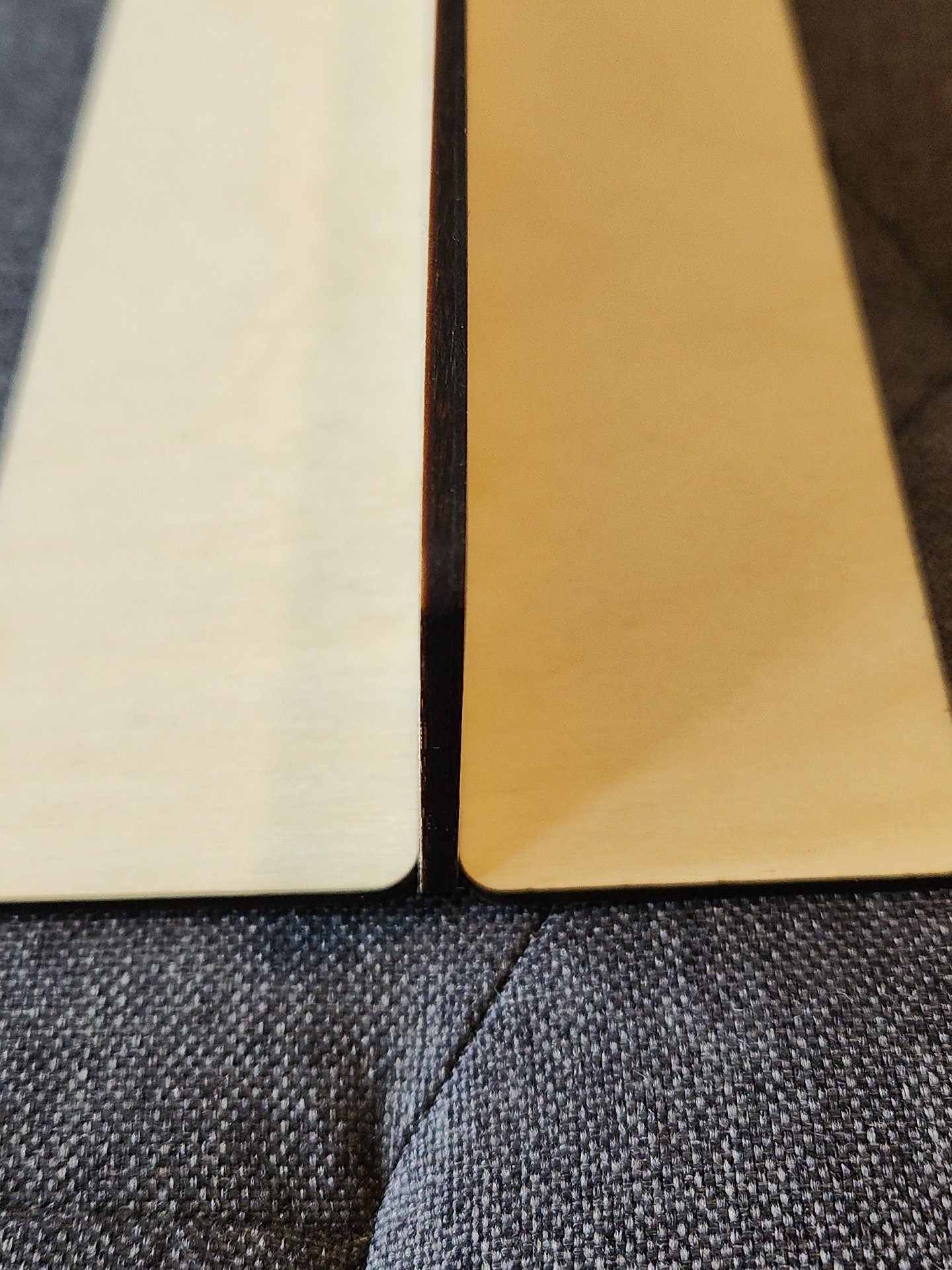 Forest Themed Wood Bookmark Engraved Leaves and Braches Wooden Bookmark ...