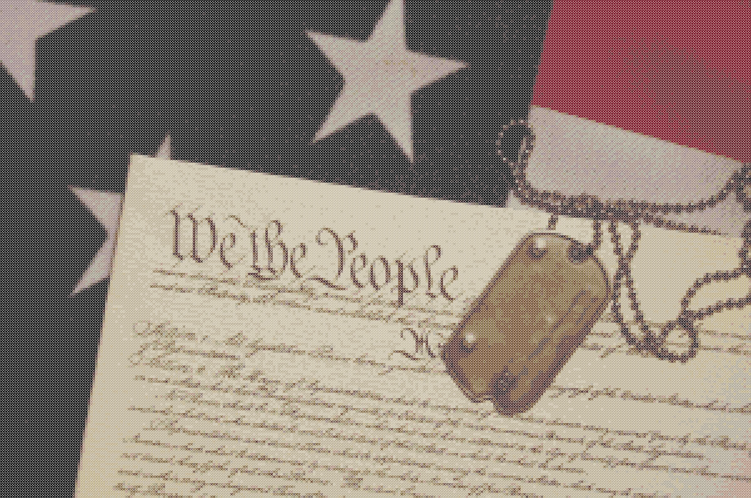 We the People Cross Stitch Pattern: American Patriotic Inspiration ...