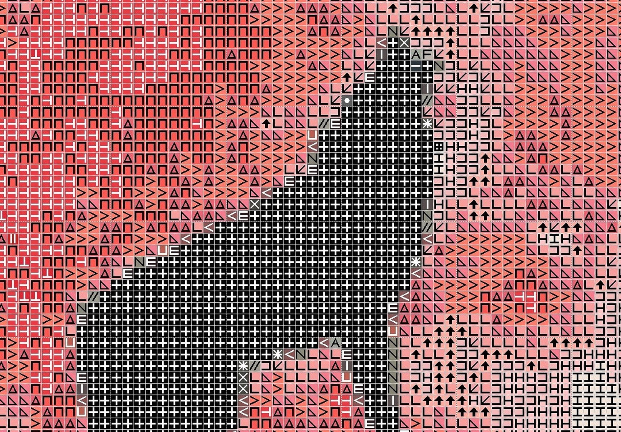 Blood Moon Wolf Cross Stitch Pattern: Wild Animal Scenic Nature Pixel ...