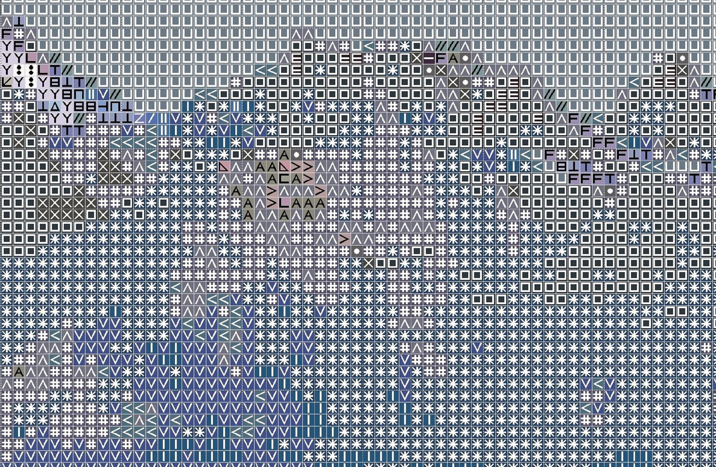 Winter Mountain Landscape Cross Stitch Pattern: Scenic Wintry Night ...