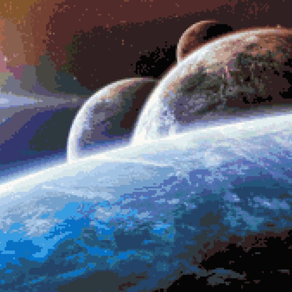 Solar System Perler Beads - Etsy