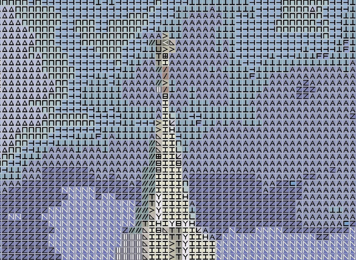 Bountiful Temple: LDS Church, Utah Inspired Cross-stitch Pattern, Pixel ...