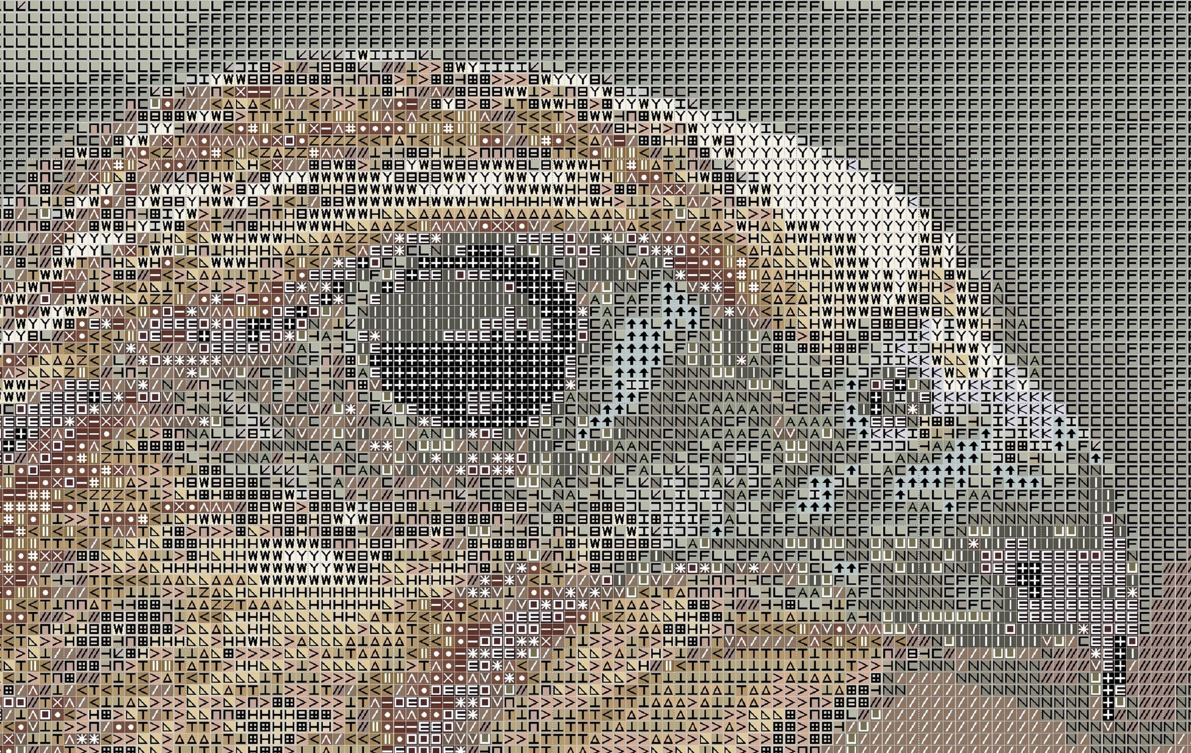 Majestic Falcon Cross Stitch Pattern: Closeup Saker Portrait Pixel Art ...