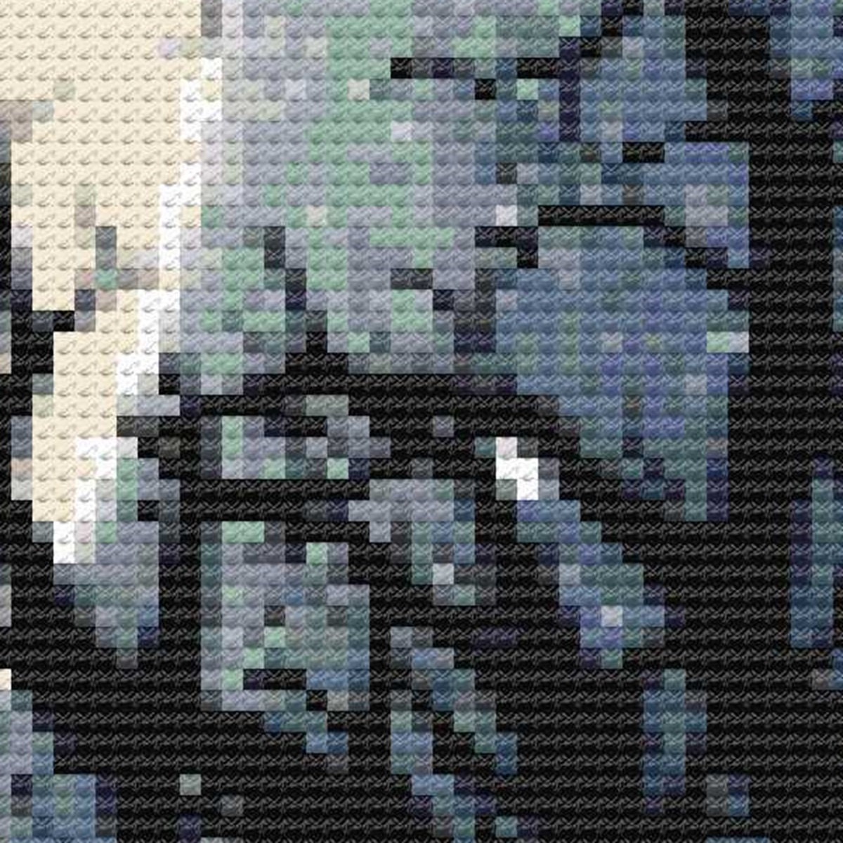 Full Moon Night Cross Stitch Pattern: Halloween Art Image, Pattern ...