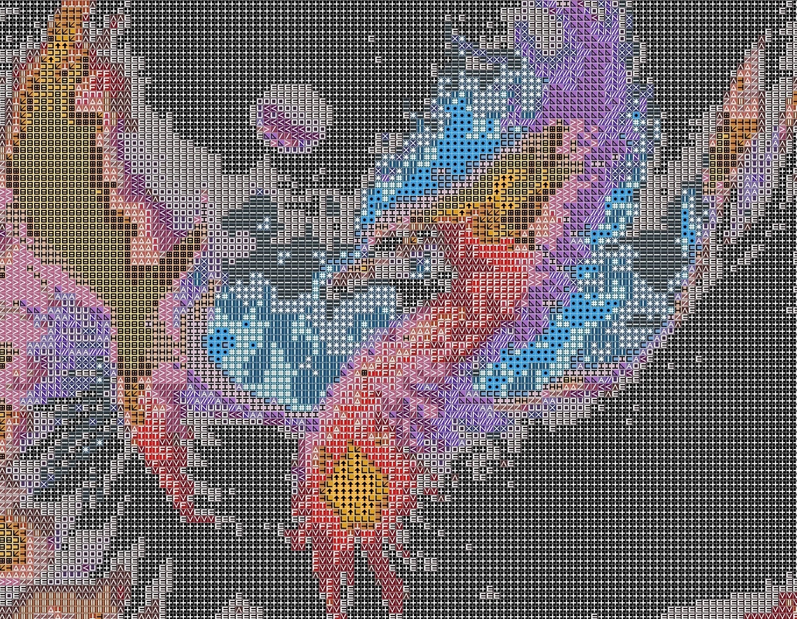 Phoenix Rising Counted Cross Stitch: Fantasy Creature Art - Etsy