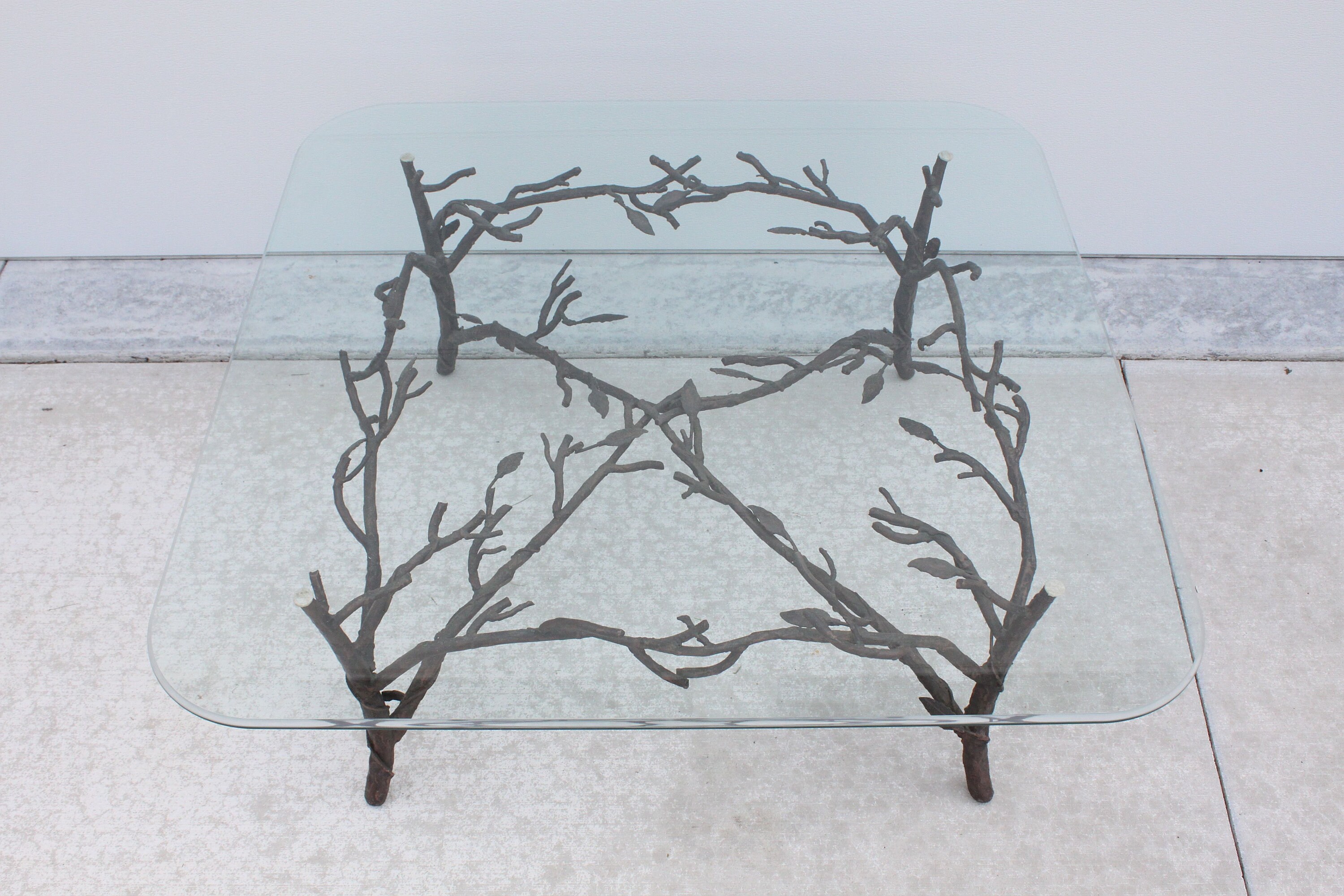 Handcrafted Wrought Iron tree Branch Coffee Table in the Style of Giacometti - Etsy