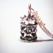 Carousel Necklace Silver Carousel Charm Necklace Colored Carousel ...