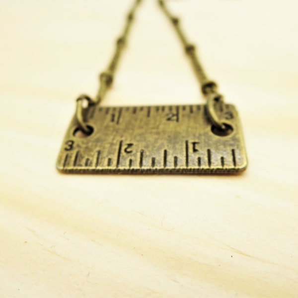 Ruler Necklace - Etsy
