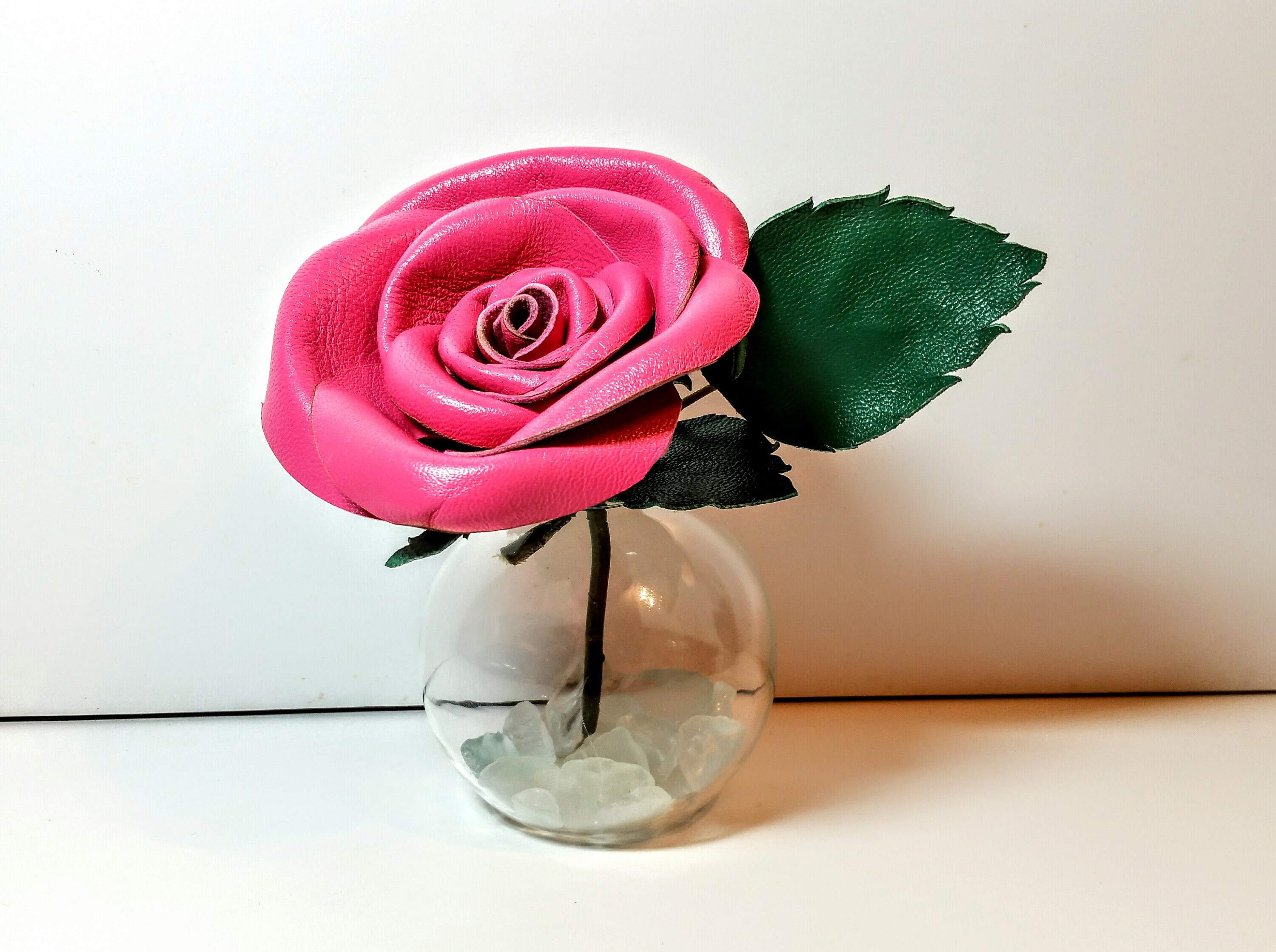 Purple leather roseMiniature leather RoseHandmade Miniature | Etsy