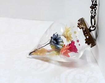 Elephant Necklace Lotus Flower Amulet Boho Nature Bohemian Bag - Etsy