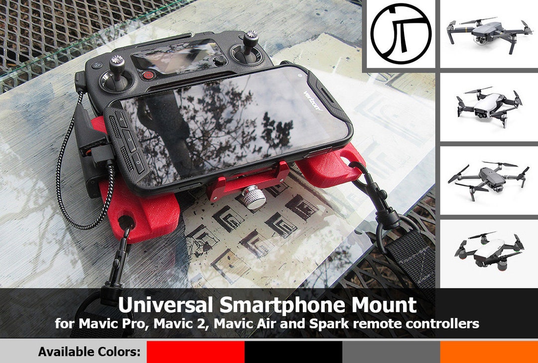 Universal Smartphone Mount for Mavic Pro, Mavic 2, Mavic Air, Spark and ...