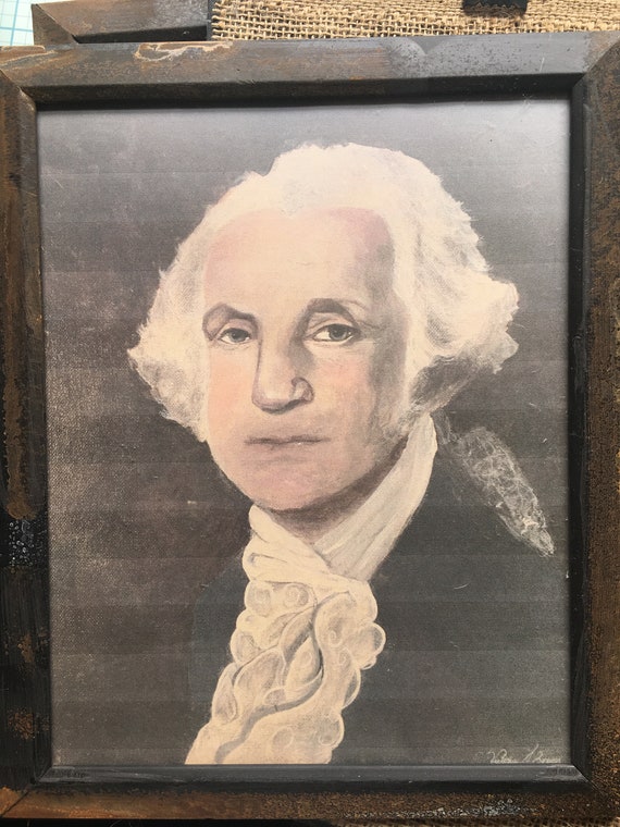 George Washington Vintage Print - Etsy