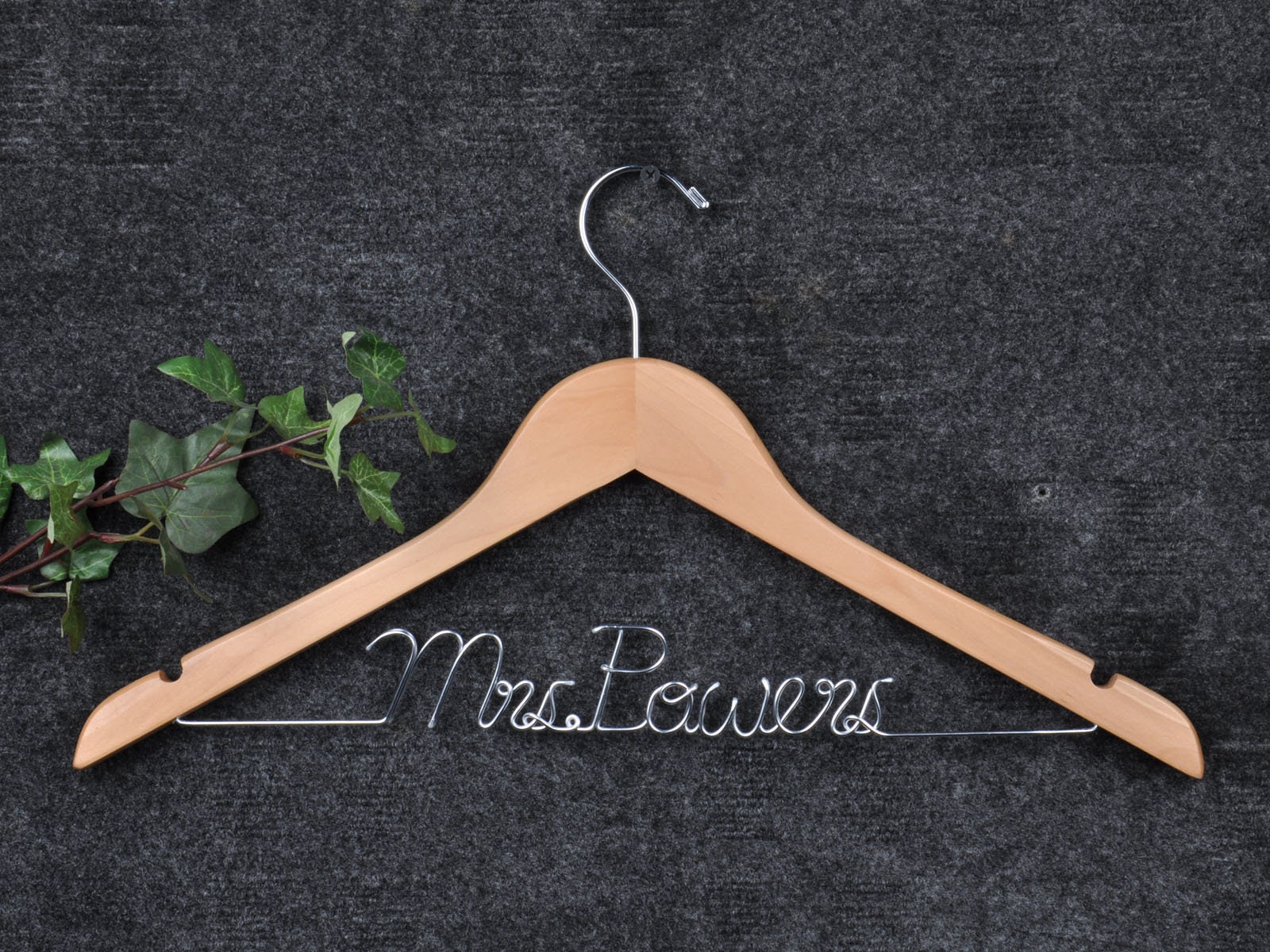 Wedding Hanger Mrs Hanger Bride Hanger Bridesmaid Hanger | Etsy