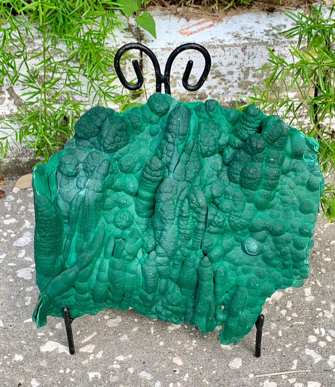 Raw Natural Malachite Stalactite Plate From the Congo, 2616g - Etsy