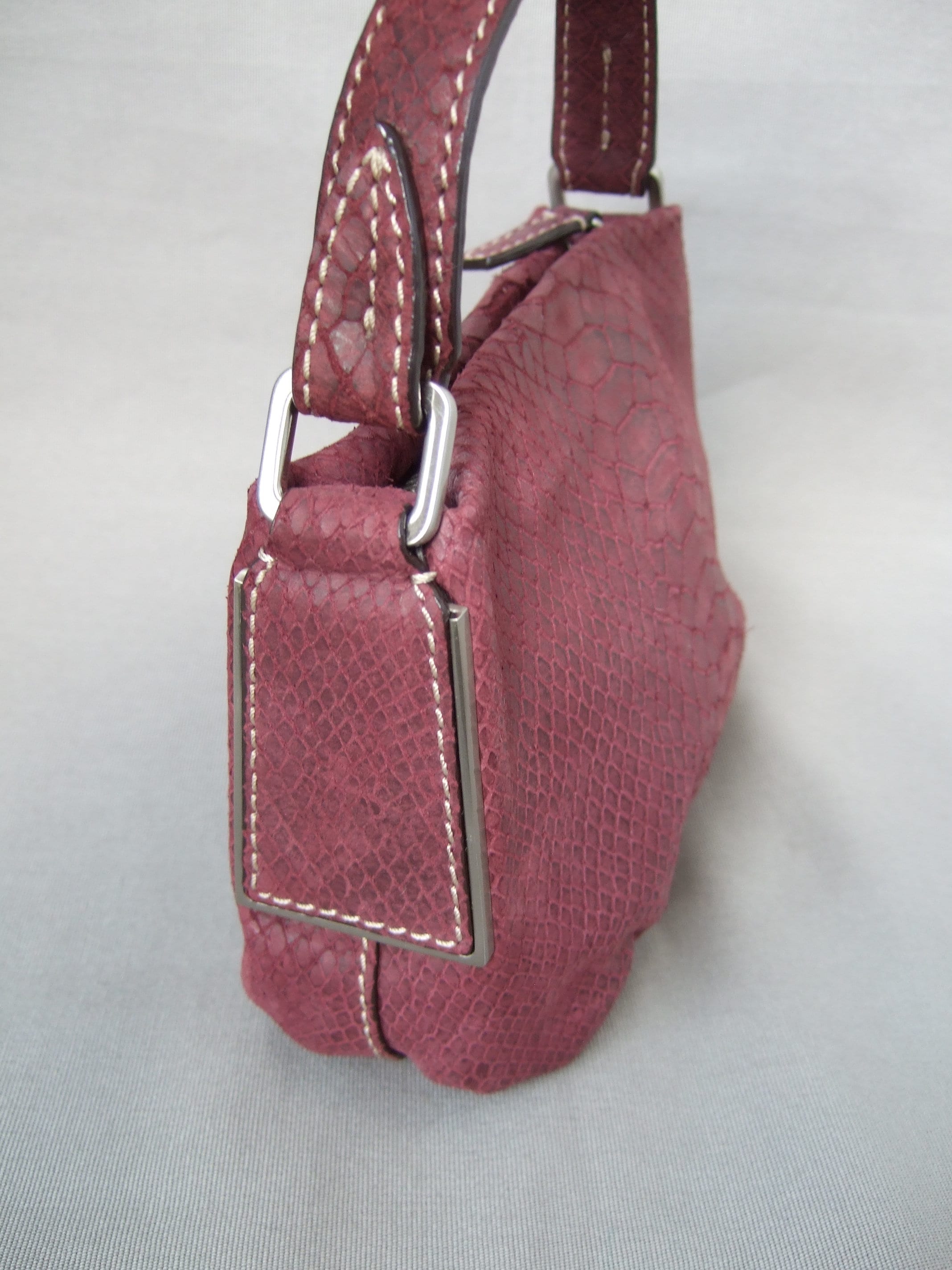 Calvin Klein Leder Mini-Tasche weinrot rot rosa lila bordeaux - Etsy
