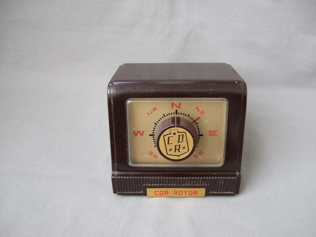 Vintage CDR Rotor AR-22 by Cornell-dubilier USA Antenna Device Bakelite ...