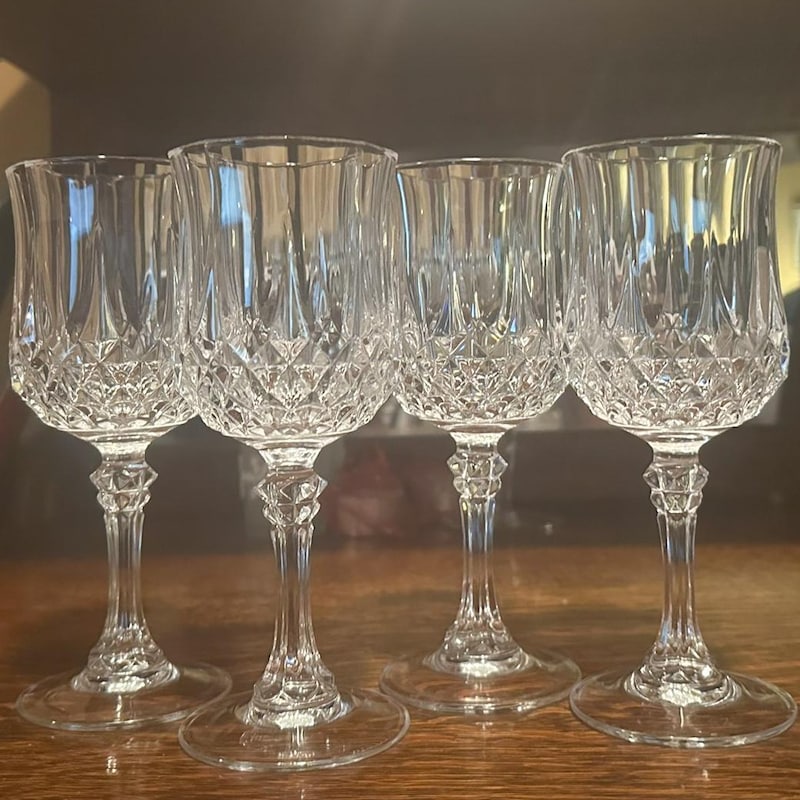 Crystal Glasses - Etsy