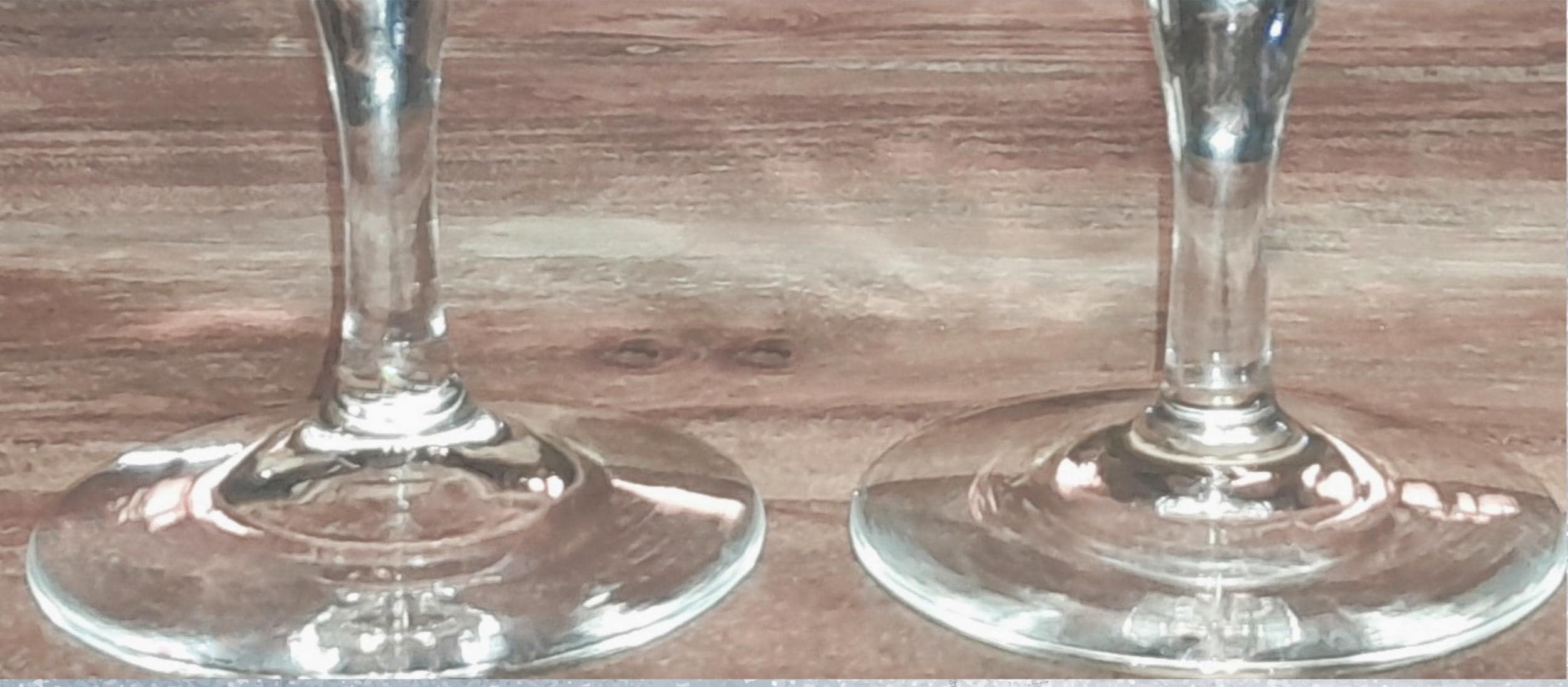 Antique HC Fry Etched Crystal Dessert Glasses - 1920s Stemware Pair - Etsy