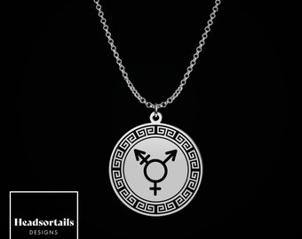 Trans Pride Necklace - Etsy