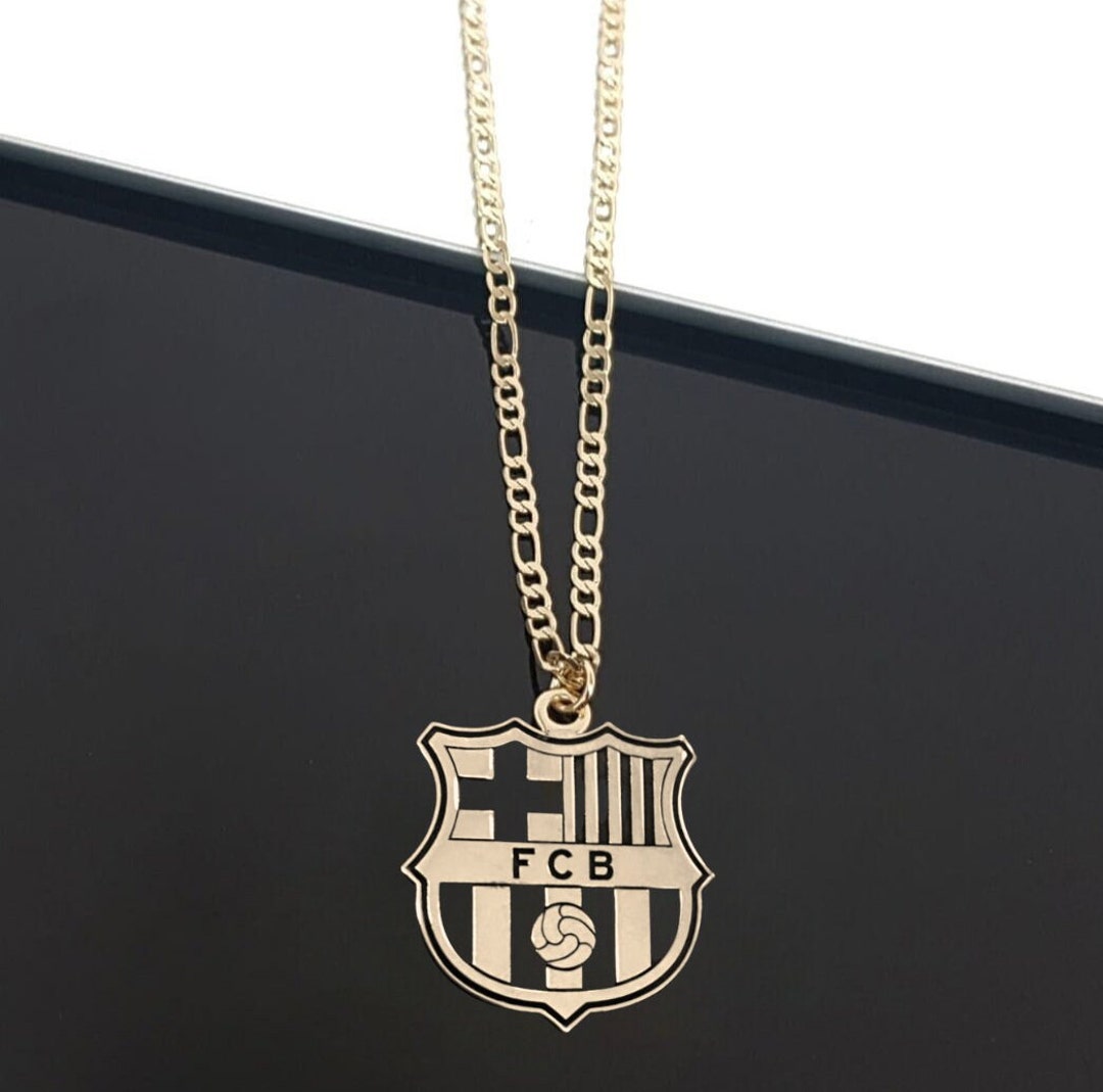 BARCELONA Necklace. B.F.C. Necklace Chain, BARCELONA Fans, Gift for Men ...