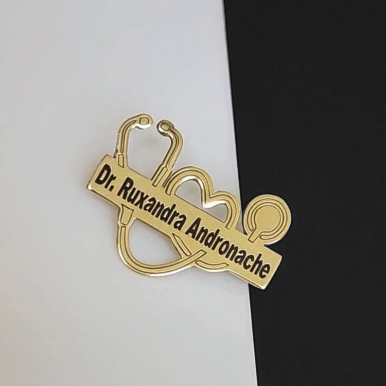 Custom Name Pin 925 Sterling Silver Gold Plated - Etsy