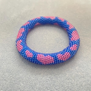 Heart Bead Crochet Bracelet Pattern - Etsy