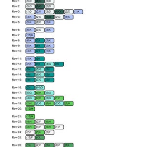 Swirly Bead Crochet Bag Pattern - Etsy