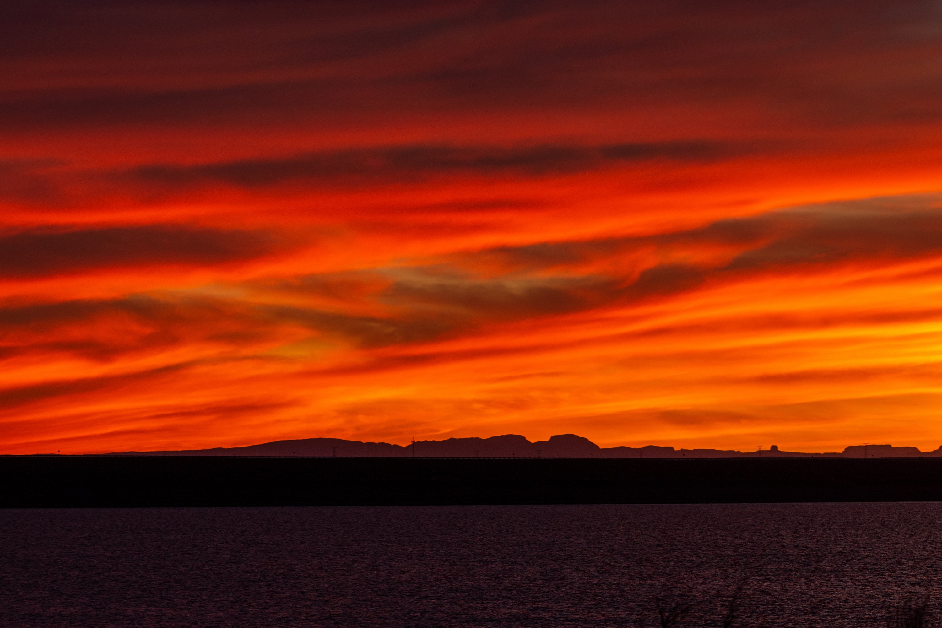 Sleeping Lady in the Mexico Sunset, Sierra Madre Occidental Mountains ...