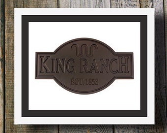 King Ranch Emblem - Etsy