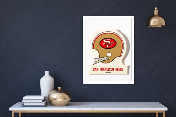 San Francisco 49ers Vintage Matchbook Custom Framed Art Print | Etsy