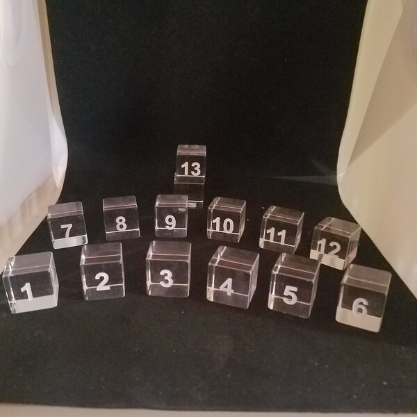 Acrylic Display Cubes - Etsy