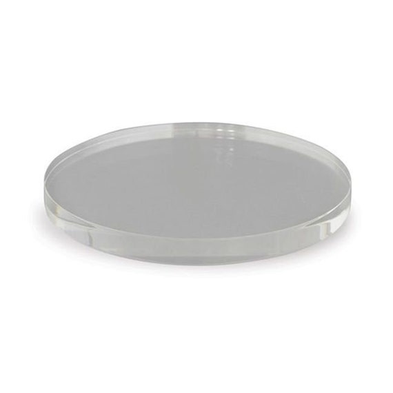 Acrylic Bases Clear and Round - Etsy