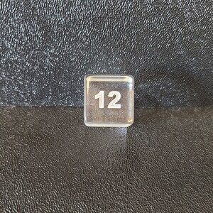 Acrylic Display Identification Cubes 1-10 Numbers Pack - Etsy