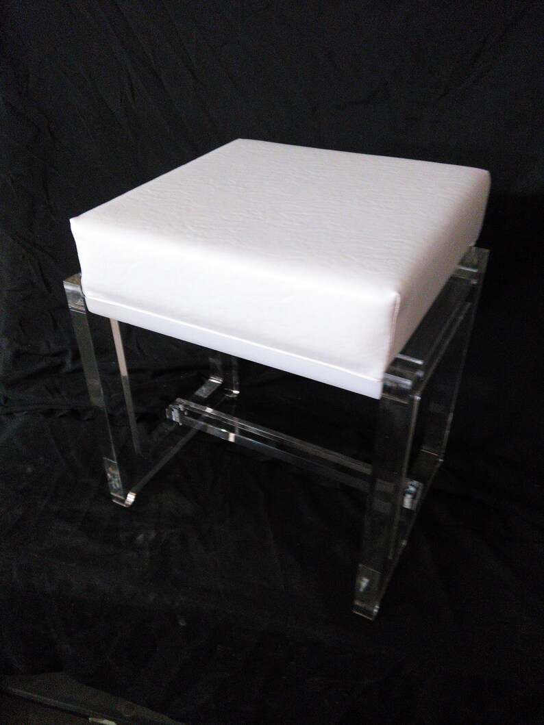 Acrylic Vanity Stool - Etsy
