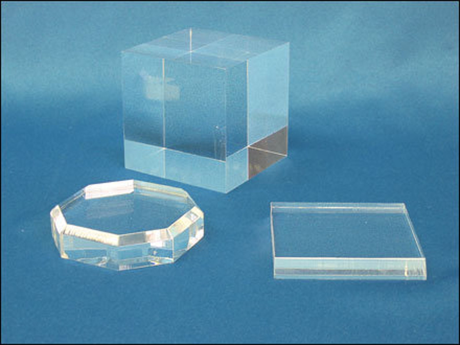 Acrylic Bases Clear and Round | Etsy