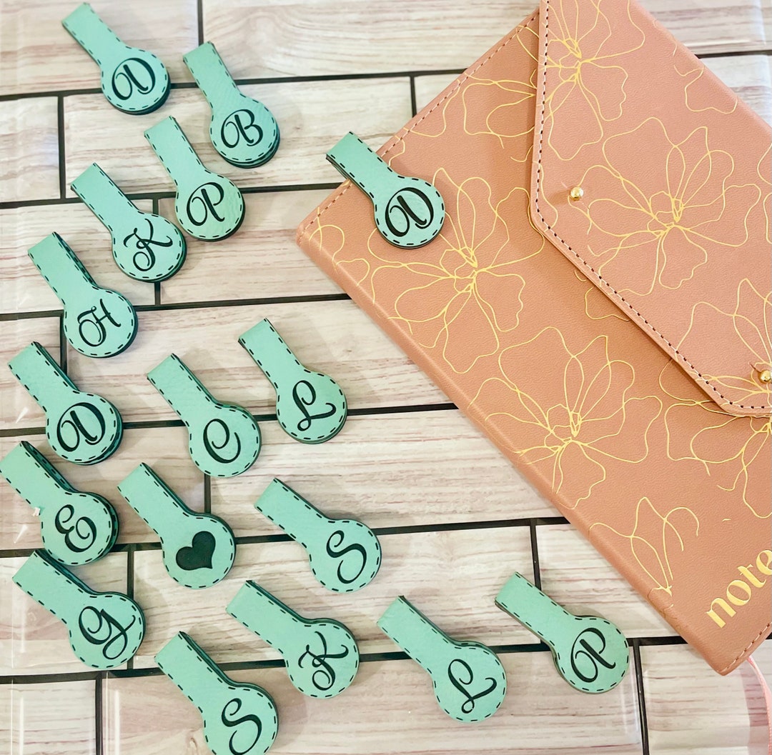 Leather Magnetic Bookmark Digital Laser, Cutter SVG File - Etsy