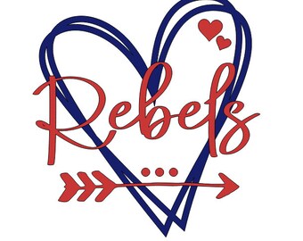 Ole Miss Rebels Decal - Etsy